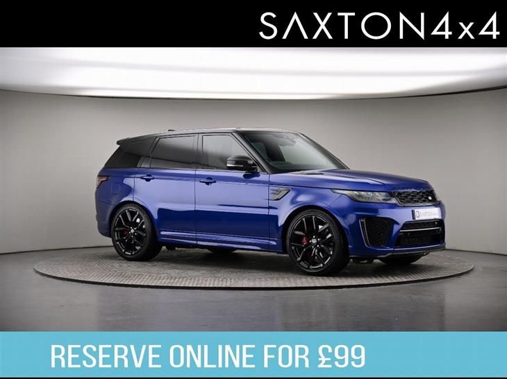 Land Rover Range Rover Sport SVR cars for sale | PistonHeads UK