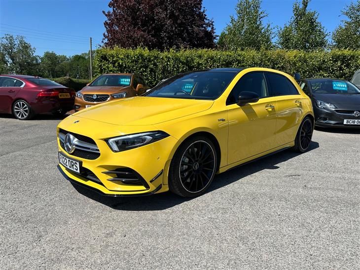Used Yellow Mercedes-Benz A Class AMG cars for sale - PistonHeads UK