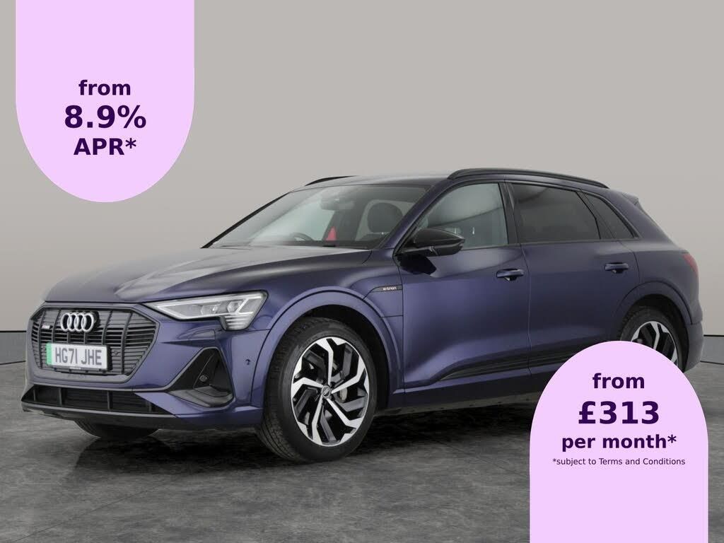 Used Audi E-Tron 50 Black Edition SUV 5dr Electric Auto quattro 71.2kWh ...