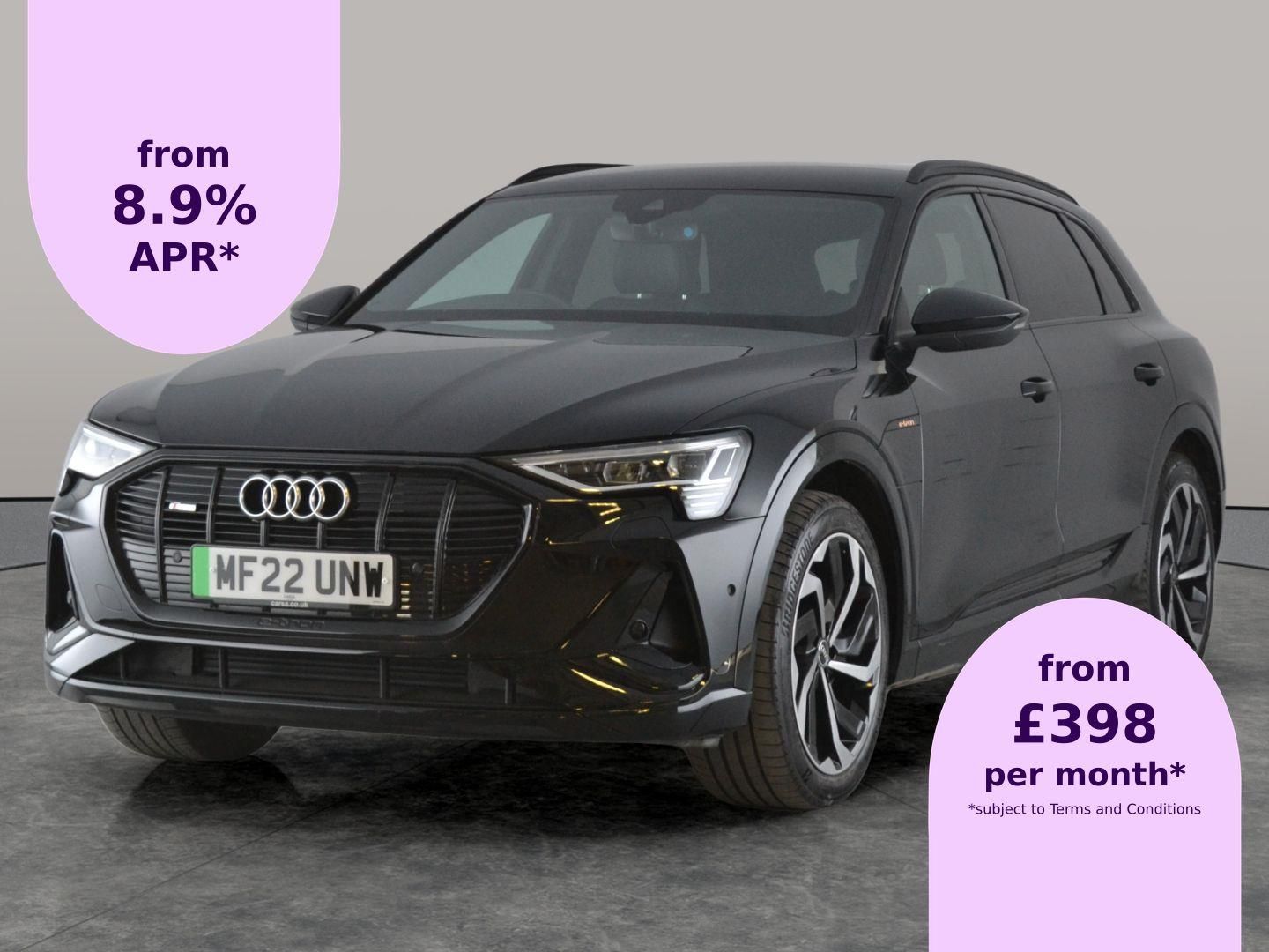 Used 2022 AUDI E-TRON BLACK EDITION 50 QUAT for sale - PistonHeads UK