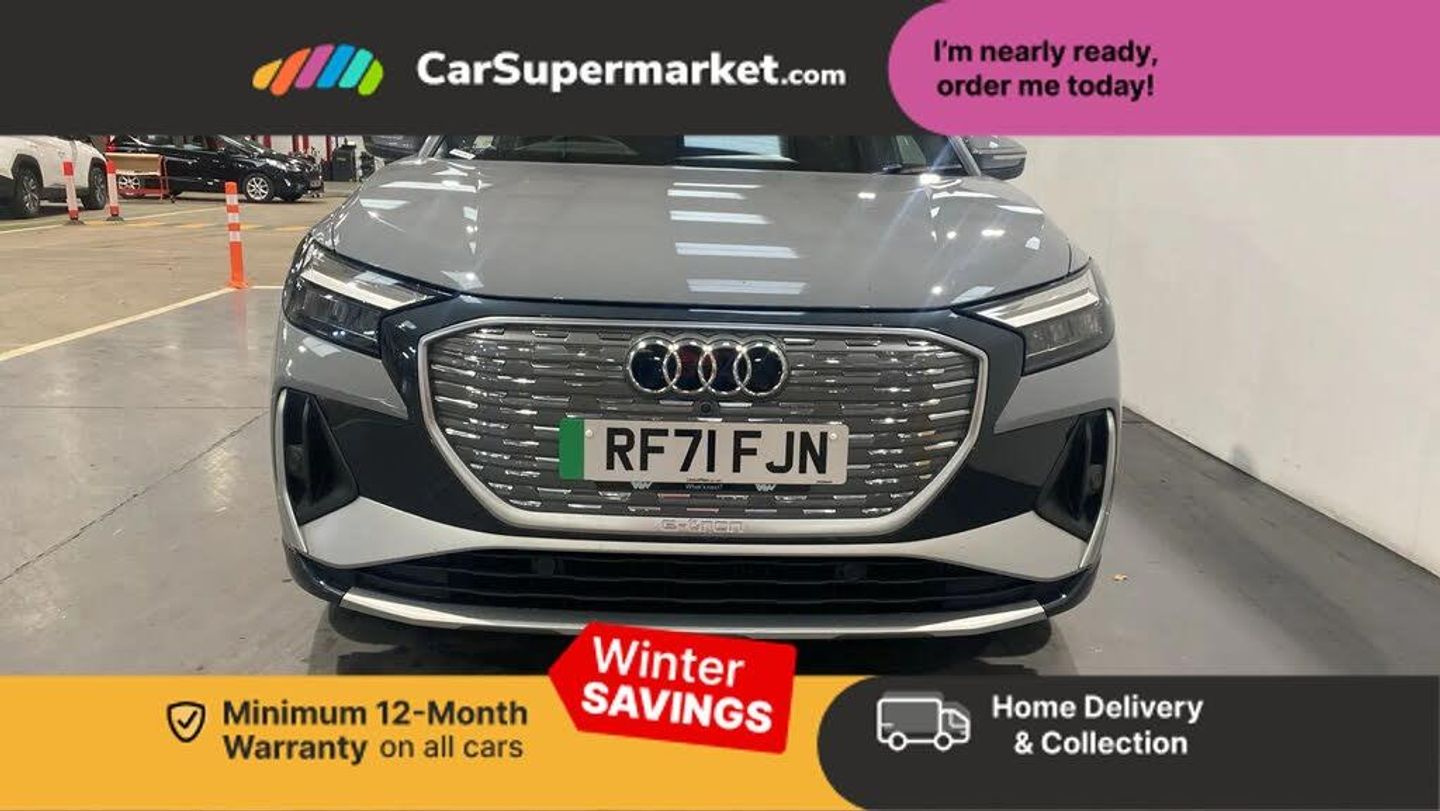 Used 2022 AUDI Q4 E-TRON S LINE 40 for sale - PistonHeads UK