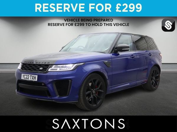 Used 2022 LAND ROVER RANGE ROVER SPRT SVR CRBN ED A for sale ...