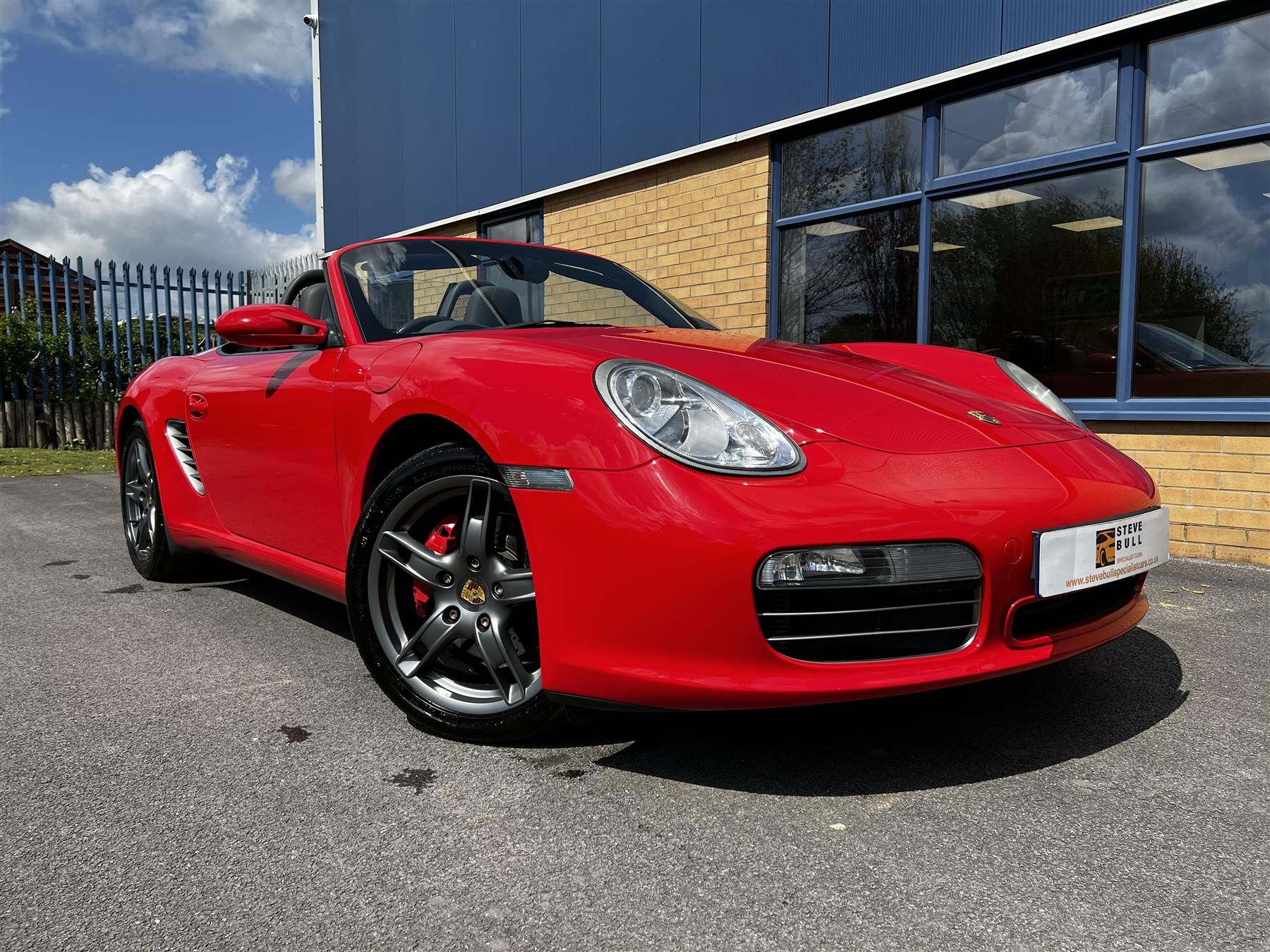 Used PORSCHE BOXSTER (987) 3.2 24V S MANUAL 2005/05 GUARDS RED/ SUPERB ...