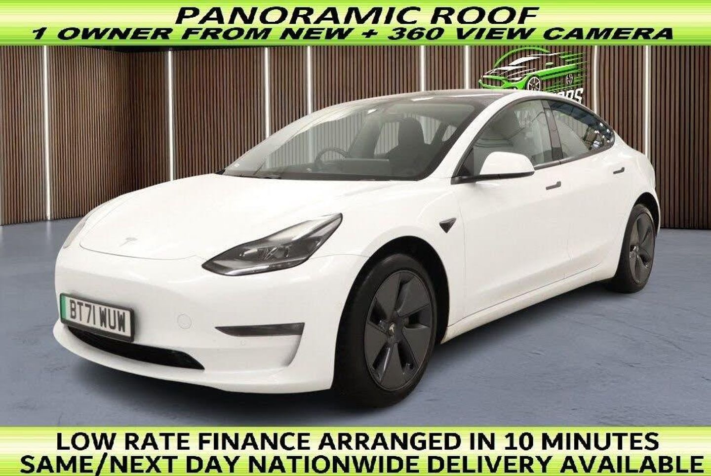 Used 2021 TESLA MODEL 3 LONG RANGE AWD for sale - PistonHeads UK