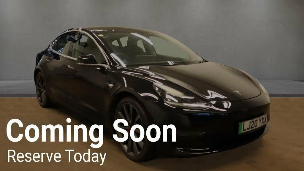Used Tesla Model 3 (Dual Motor) Performance Saloon 4dr Electric Auto ...