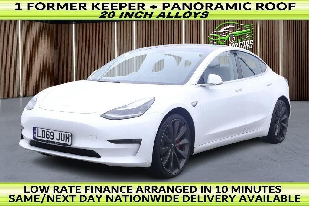 Used 2019 TESLA MODEL 3 PERFORMANCE AWD for sale - PistonHeads UK