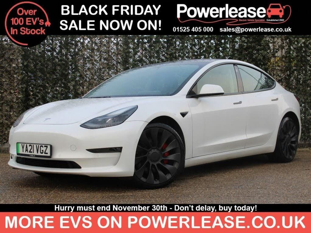 Used 2021 TESLA MODEL 3 PERFORMANCE AWD for sale - PistonHeads UK