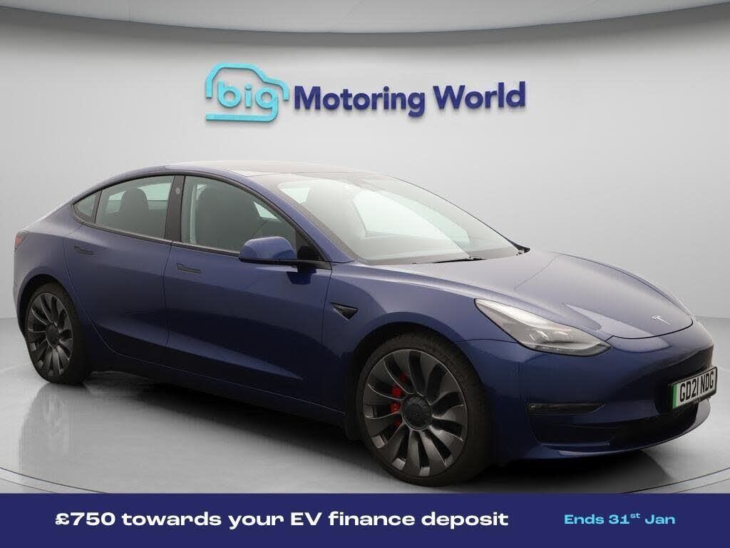 Used 2021 TESLA MODEL 3 PERFORMANCE AWD for sale - PistonHeads UK