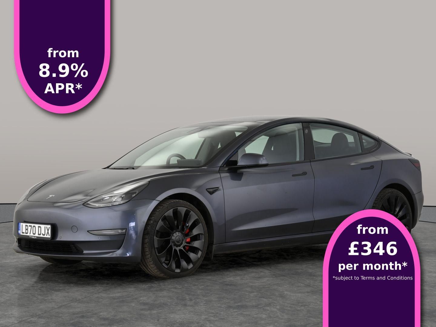 Used Tesla Model 3 (Dual Motor) Performance Saloon 4dr Electric Auto ...