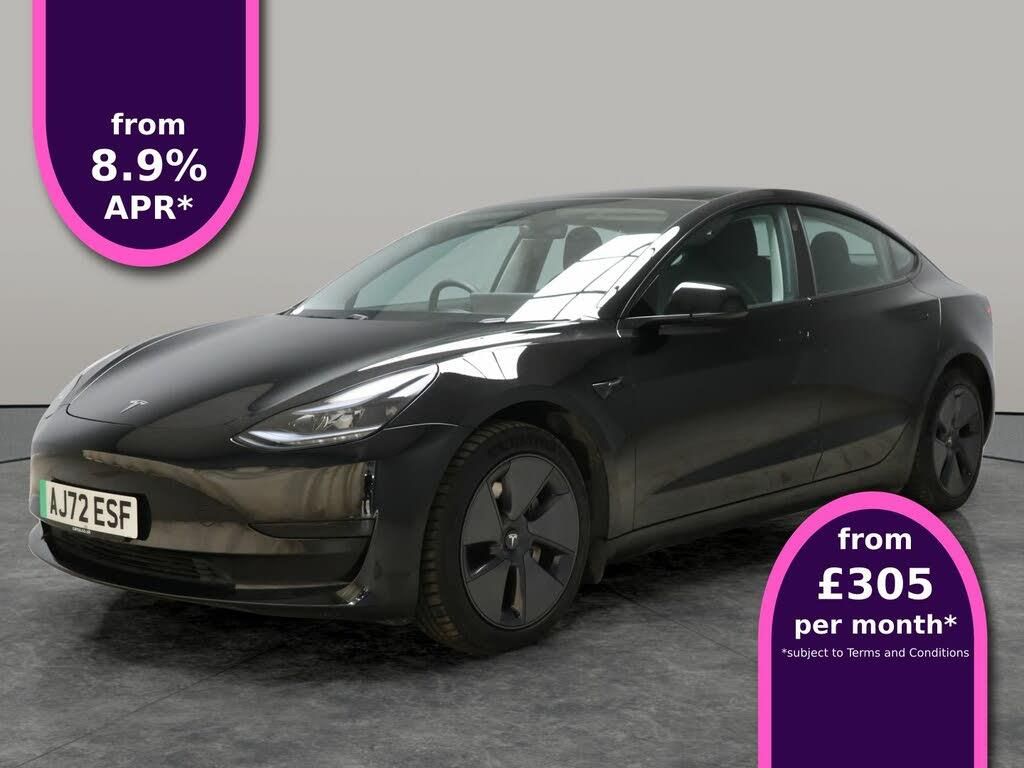 Used Tesla Model 3 Saloon 4dr Electric Auto RWD (241 bhp) for sale ...