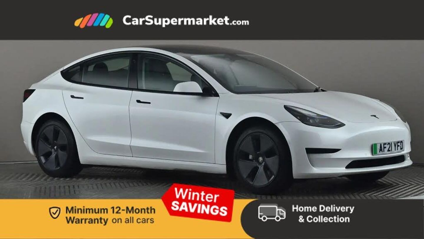 Used 2021 TESLA MODEL 3 STANDARD RANGE + for sale - PistonHeads UK