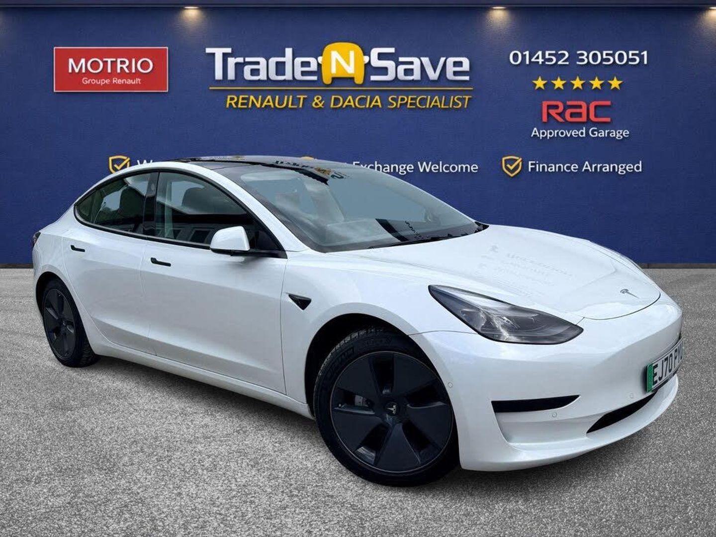 Used 2020 TESLA MODEL 3 STANDARD RANGE + for sale - PistonHeads UK