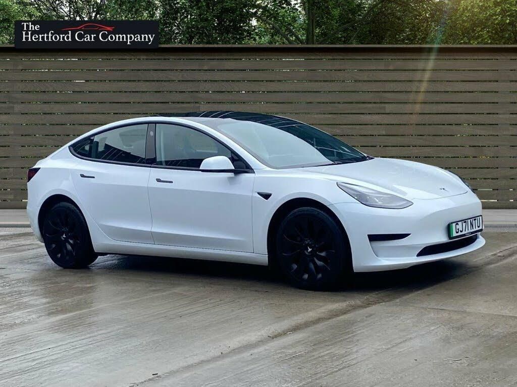 Used Tesla Model 3 Standard Range Plus Saloon 4dr Electric Auto RWD ...