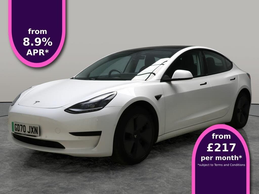 Used Tesla Model 3 Standard Range Plus Saloon 4dr Electric Auto RWD ...