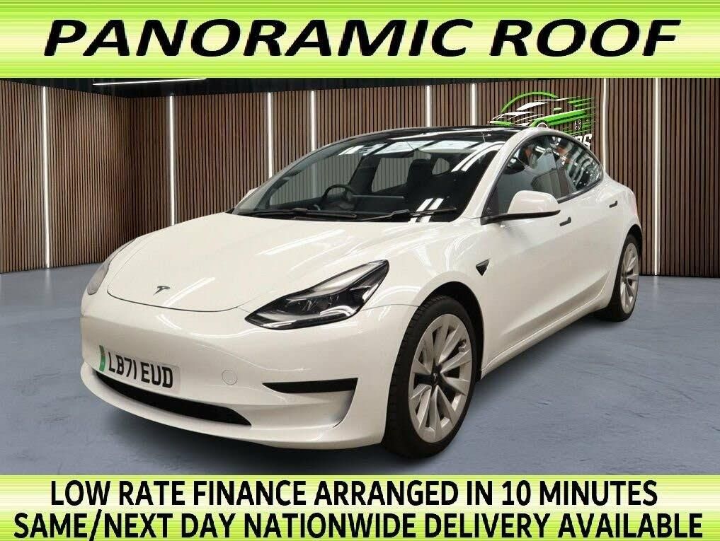 Used Tesla Model 3 Standard Range Plus Saloon 4dr Electric Auto RWD ...