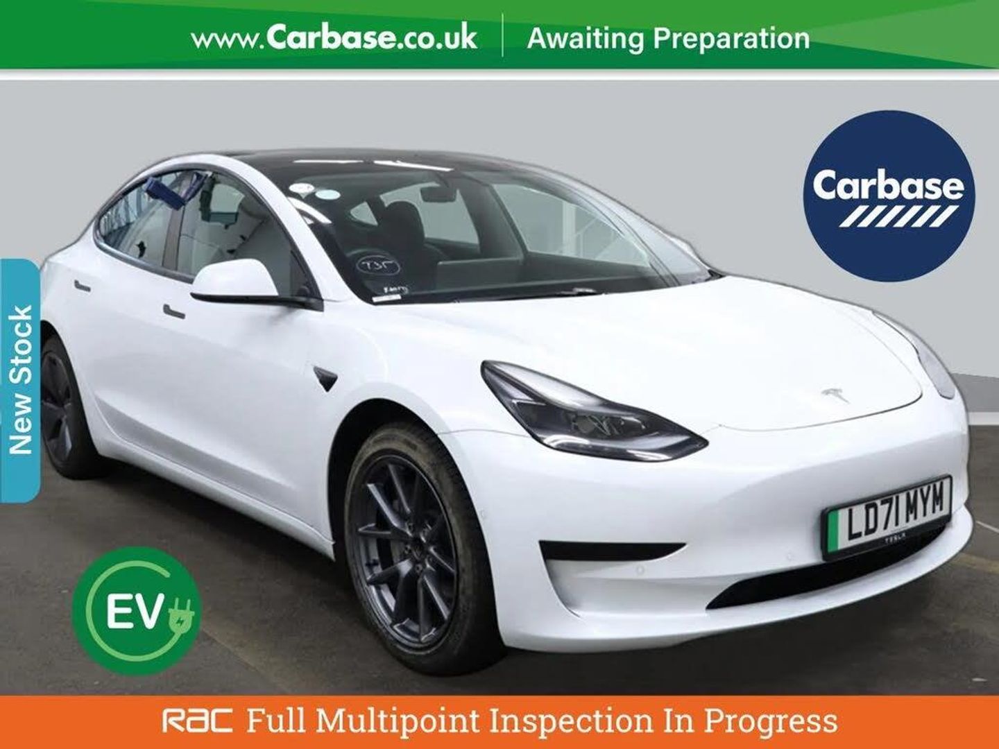 Used 2021 TESLA MODEL 3 STANDARD RANGE + for sale - PistonHeads UK