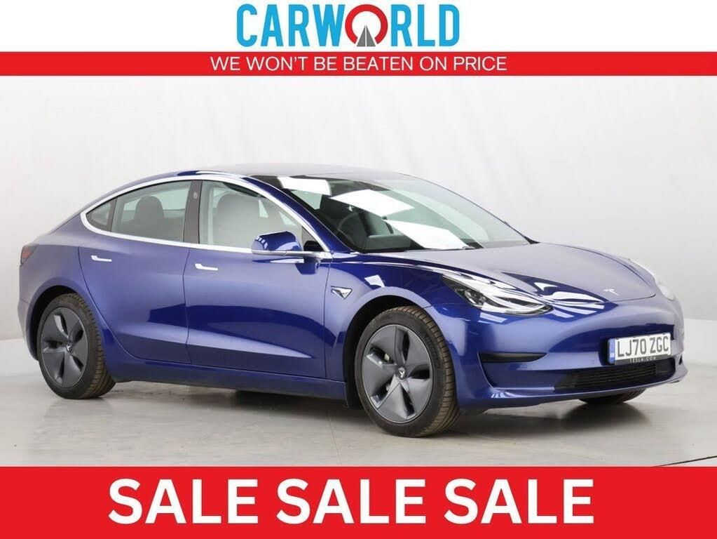 Used 2020 TESLA MODEL 3 STANDARD RANGE + for sale - PistonHeads UK