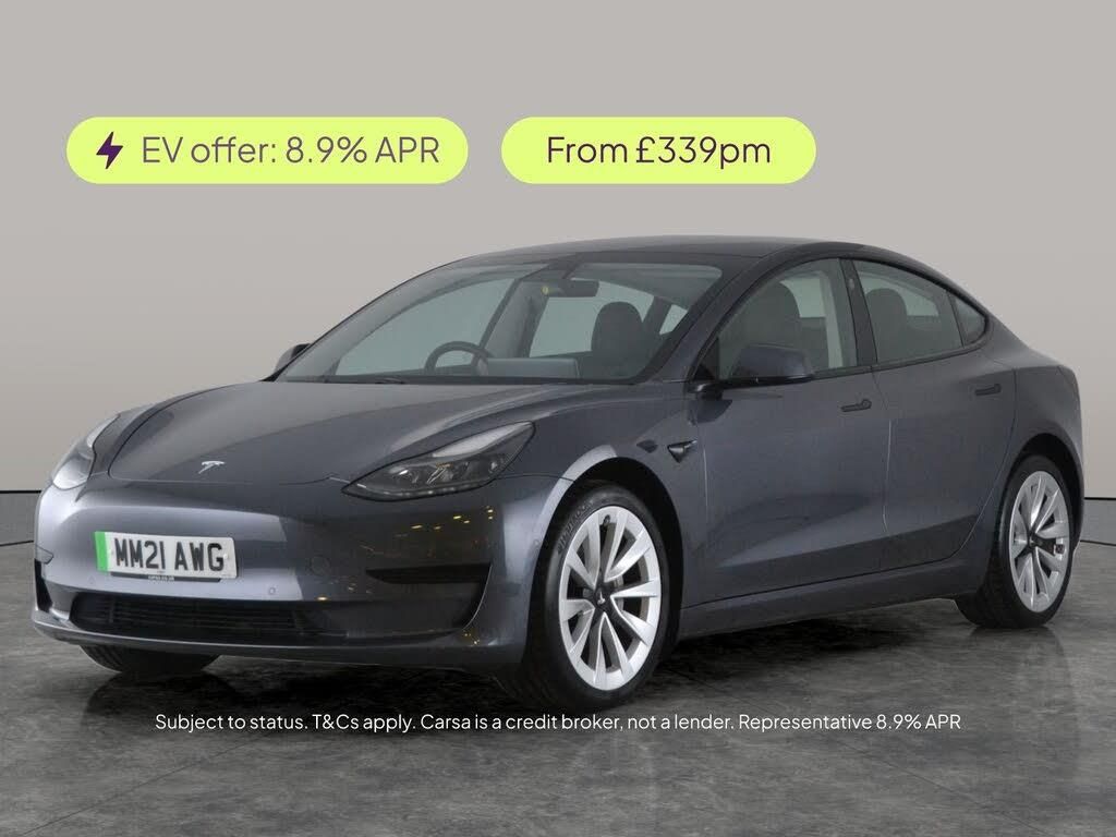 Used 2021 TESLA MODEL 3 STANDARD RANGE + for sale - PistonHeads UK