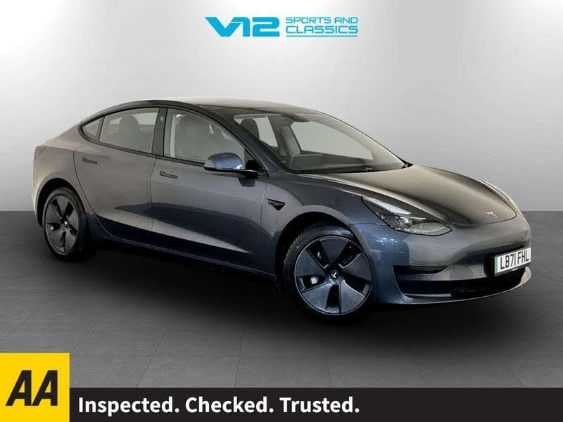 Used 2021 TESLA MODEL 3 STANDARD RANGE + for sale - PistonHeads UK