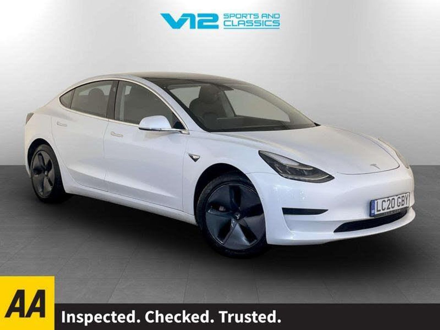 Used 2020 TESLA MODEL 3 STANDARD RANGE + for sale - PistonHeads UK
