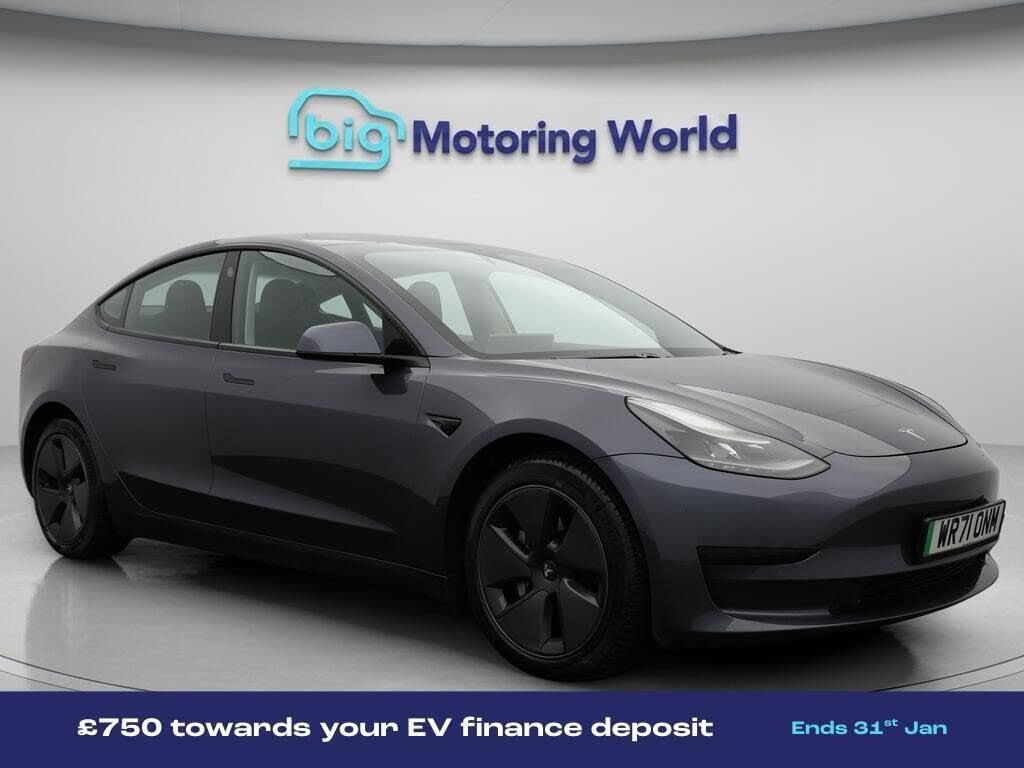 Used 2021 TESLA MODEL 3 STANDARD RANGE + for sale - PistonHeads UK