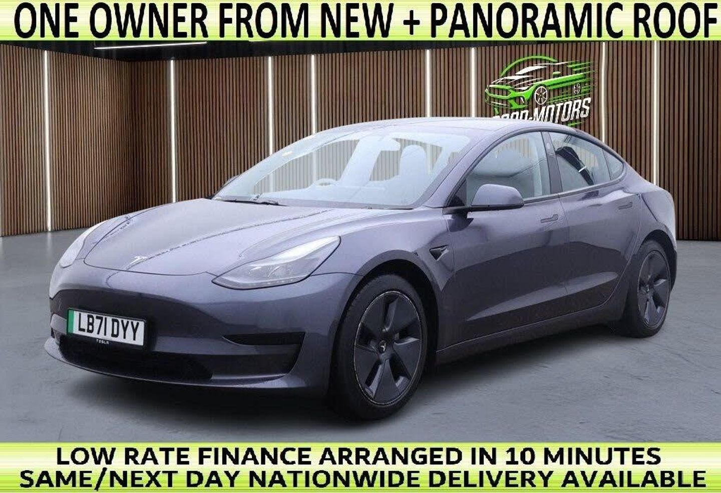 Used 2021 TESLA MODEL 3 STANDARD RANGE + for sale - PistonHeads UK