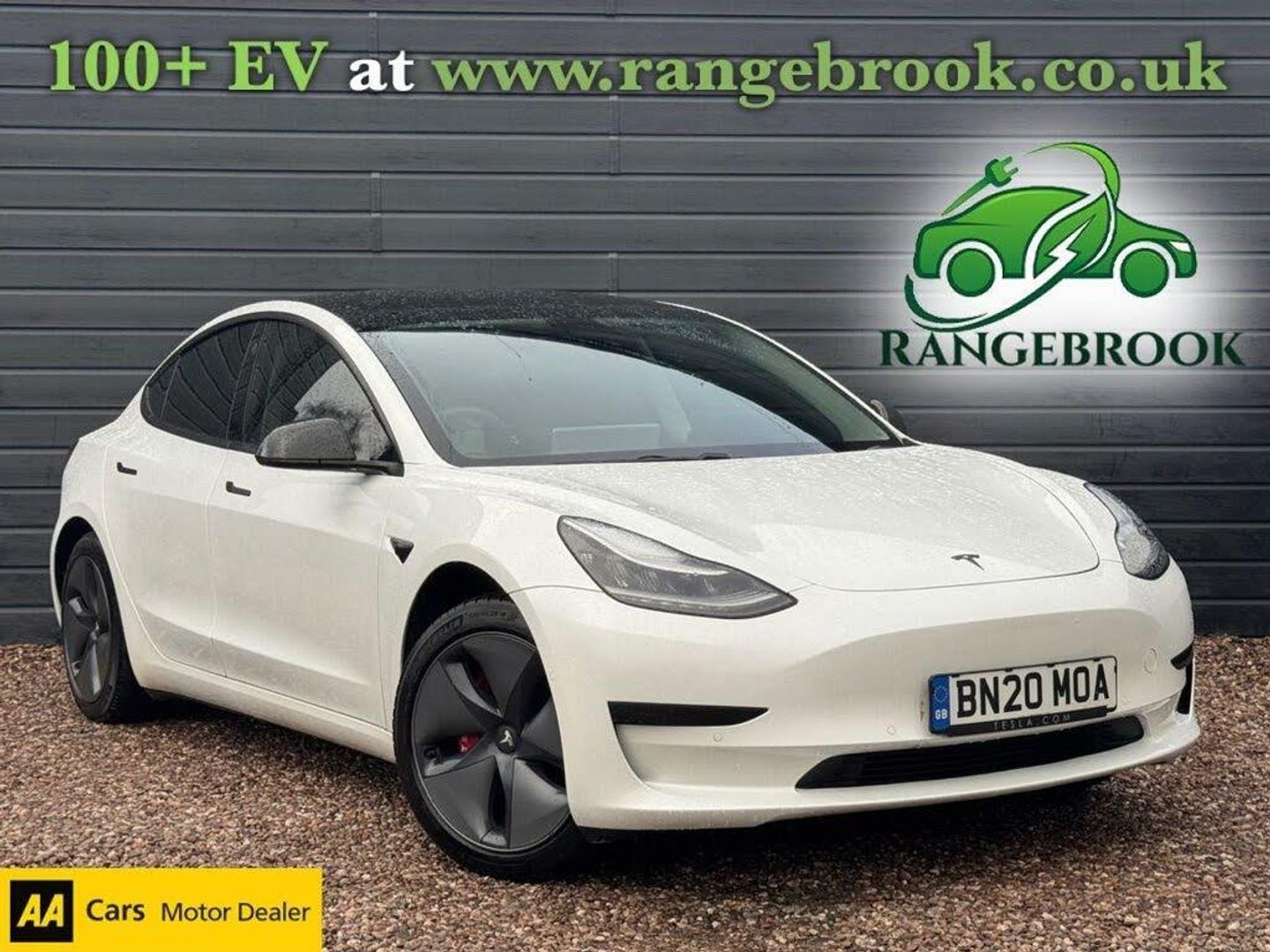 Used 2020 TESLA MODEL 3 STANDARD RANGE + for sale - PistonHeads UK