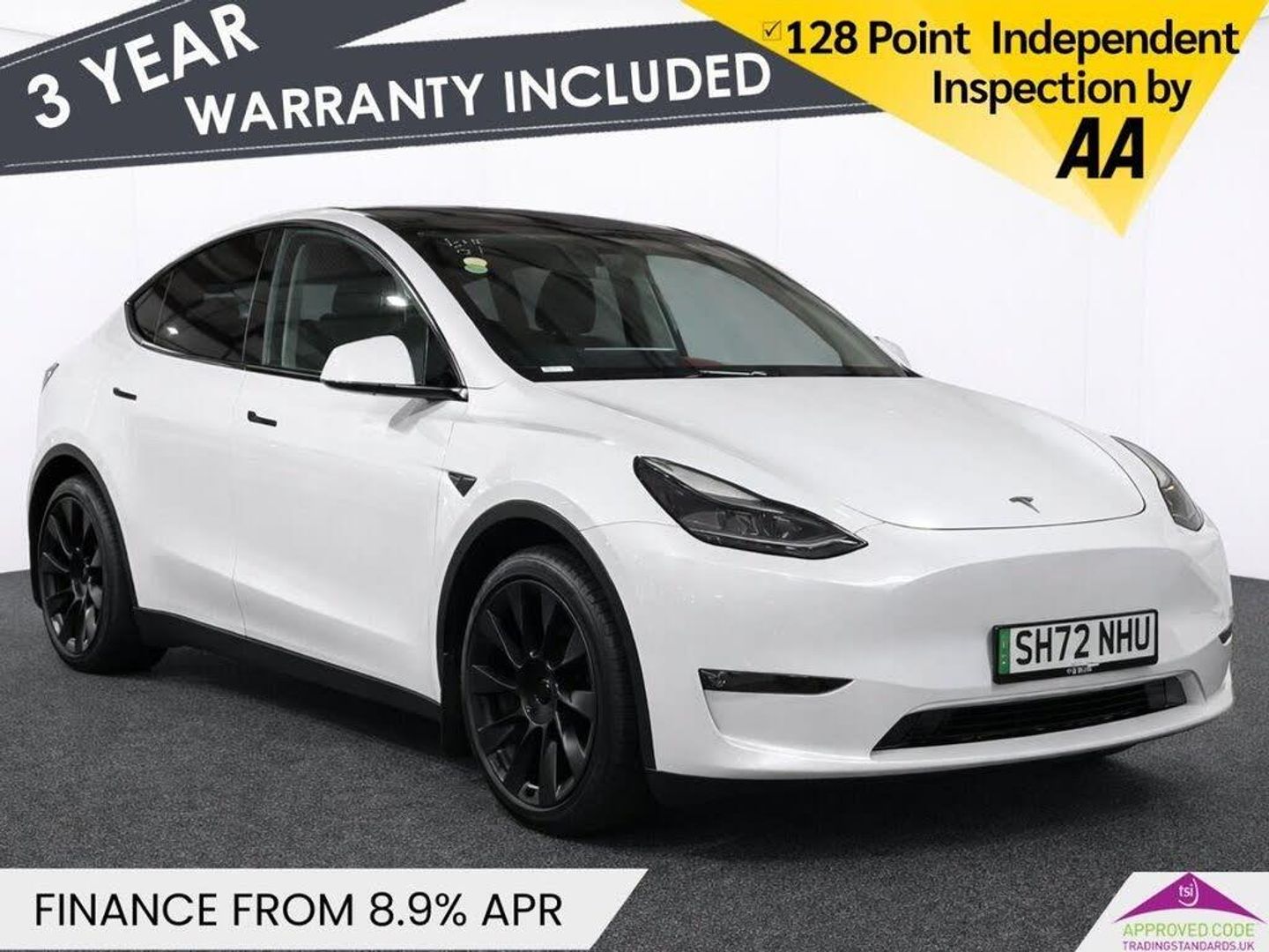 Used 2022 TESLA MODEL Y LONG RANGE AWD for sale - PistonHeads UK